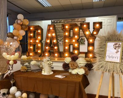 Rustic Light Up Letters Hire Hertfordshire - Light Up Love