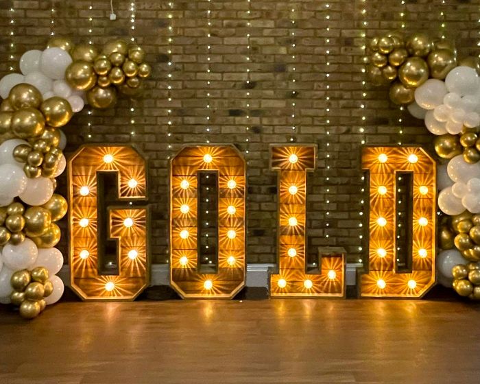 4ft White Light Up Words - Light Up Love